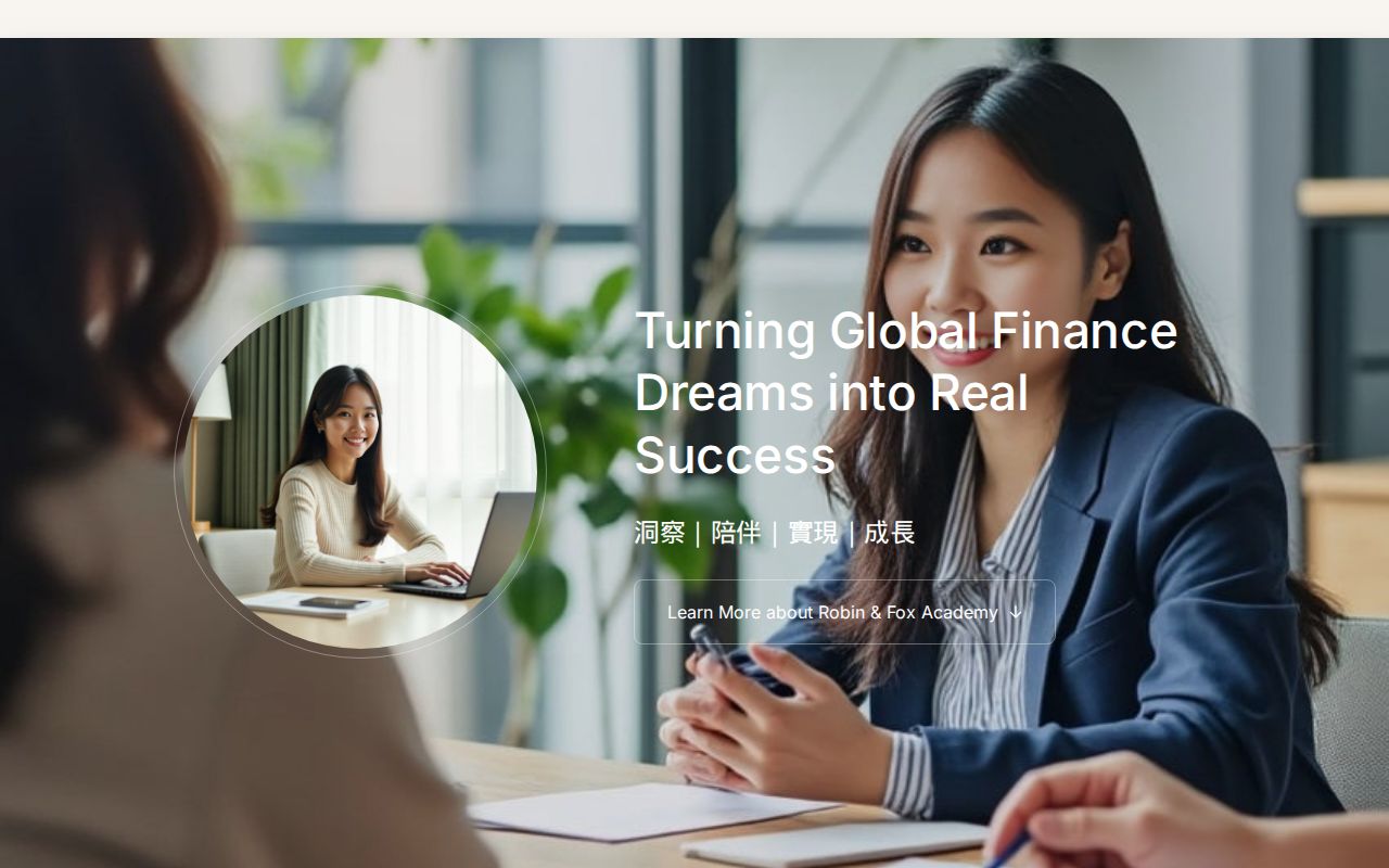 Welcome to Robin & Fox Academy